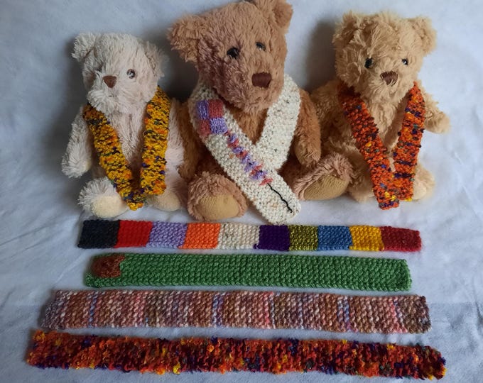 Merino Lambswool Teddy Bear Scarf - Etsy UK