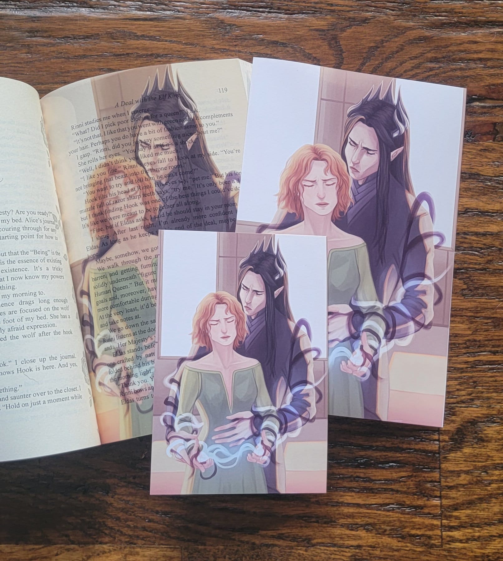 A Deal With the Elf King Eldas and Luella Print Book Overlay ...