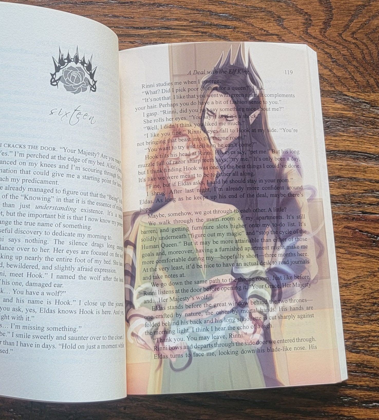 A Deal With the Elf King Eldas and Luella Print Book Overlay ...