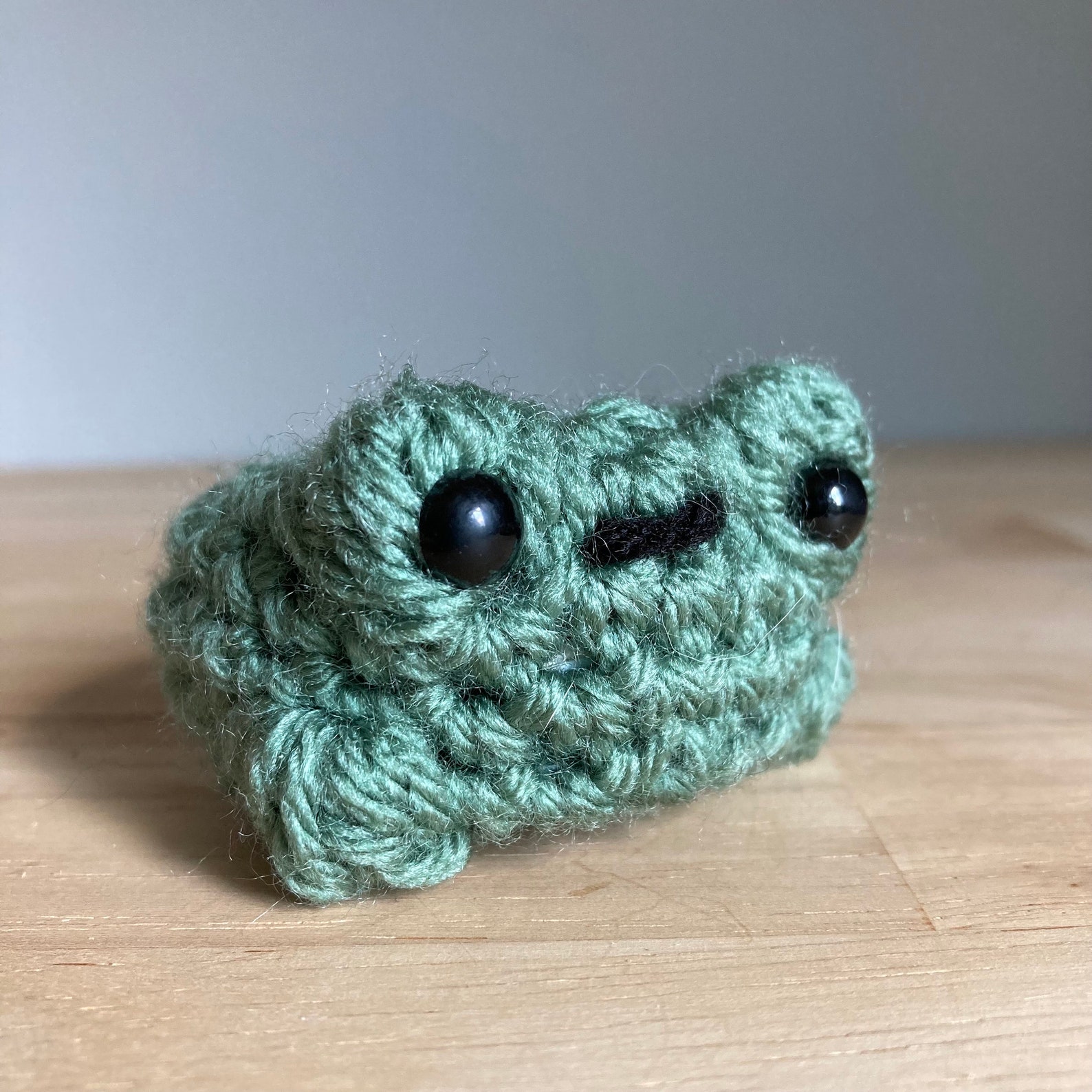 Frog Clicker Fidget Sensory Toy Crochet - Etsy