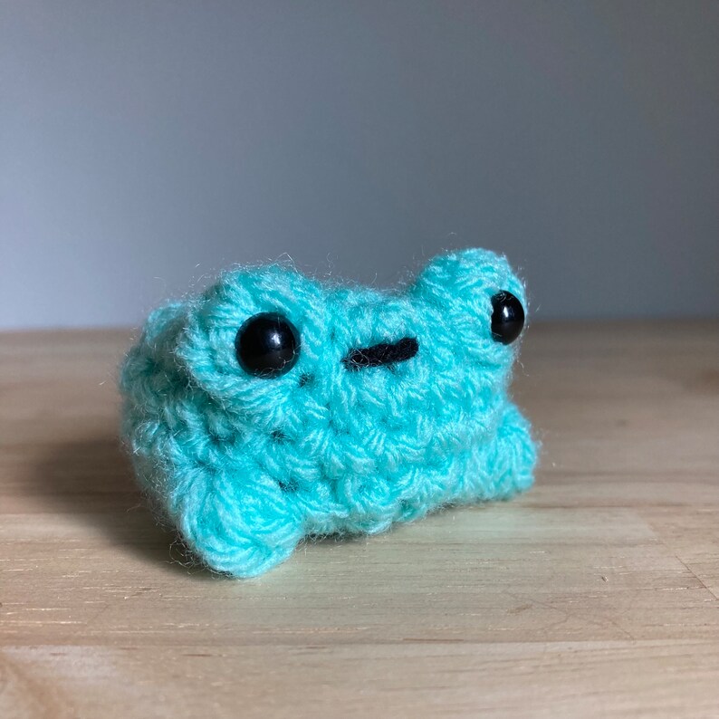 Frog Clicker Fidget Sensory Toy Crochet - Etsy
