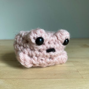 Frog Clicker Fidget Sensory Toy Crochet - Etsy