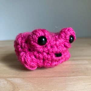 Frog Clicker Fidget Sensory Toy Crochet - Etsy