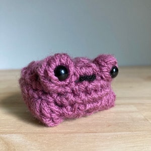 Frog Clicker Fidget Sensory Toy Crochet - Etsy