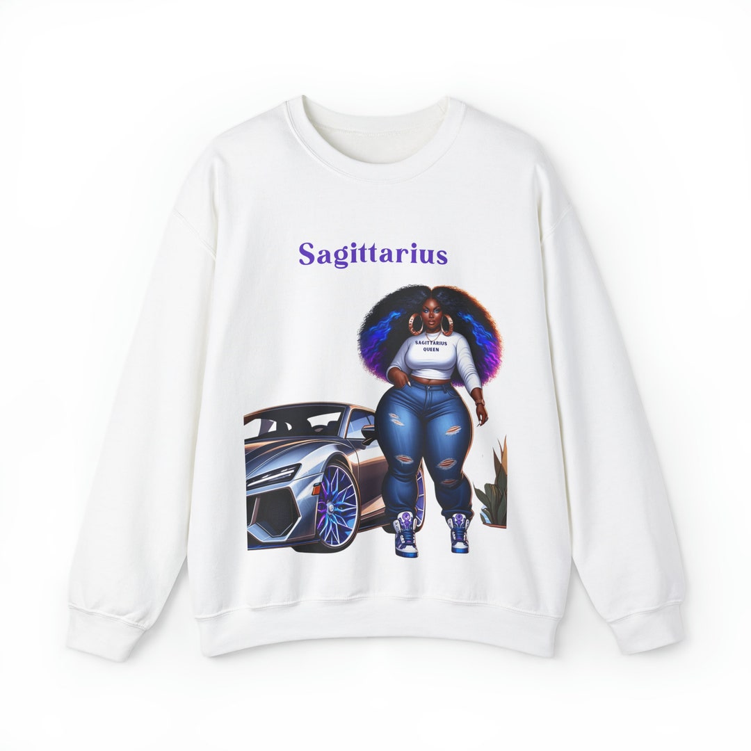 Zodiac Queen: Sagittarius Edition Sporty Chic Sweatshirt | Sagittarius ...