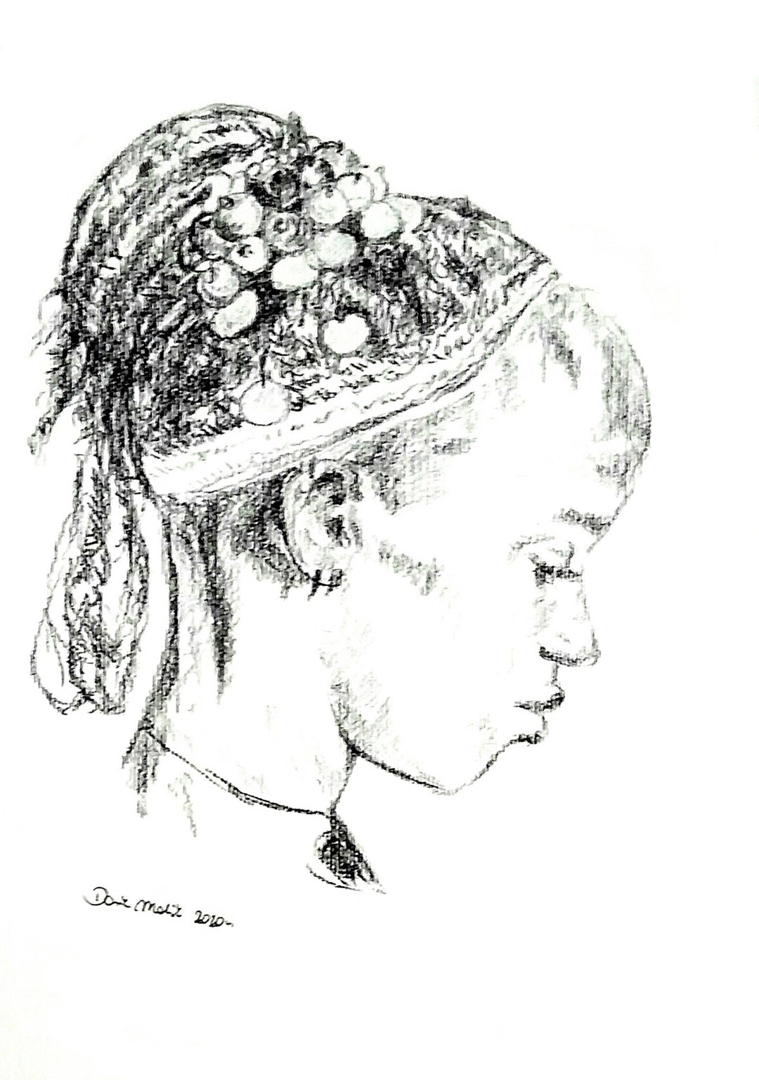 100% Hand Drawing Charcoal Expressive "portrait 2" Original Drawing - Etsy