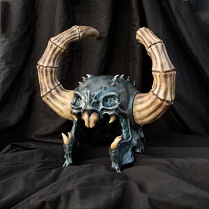 Vampire Knight Necromancer Helmet Skull Full Face Head Mask Cosplay ...