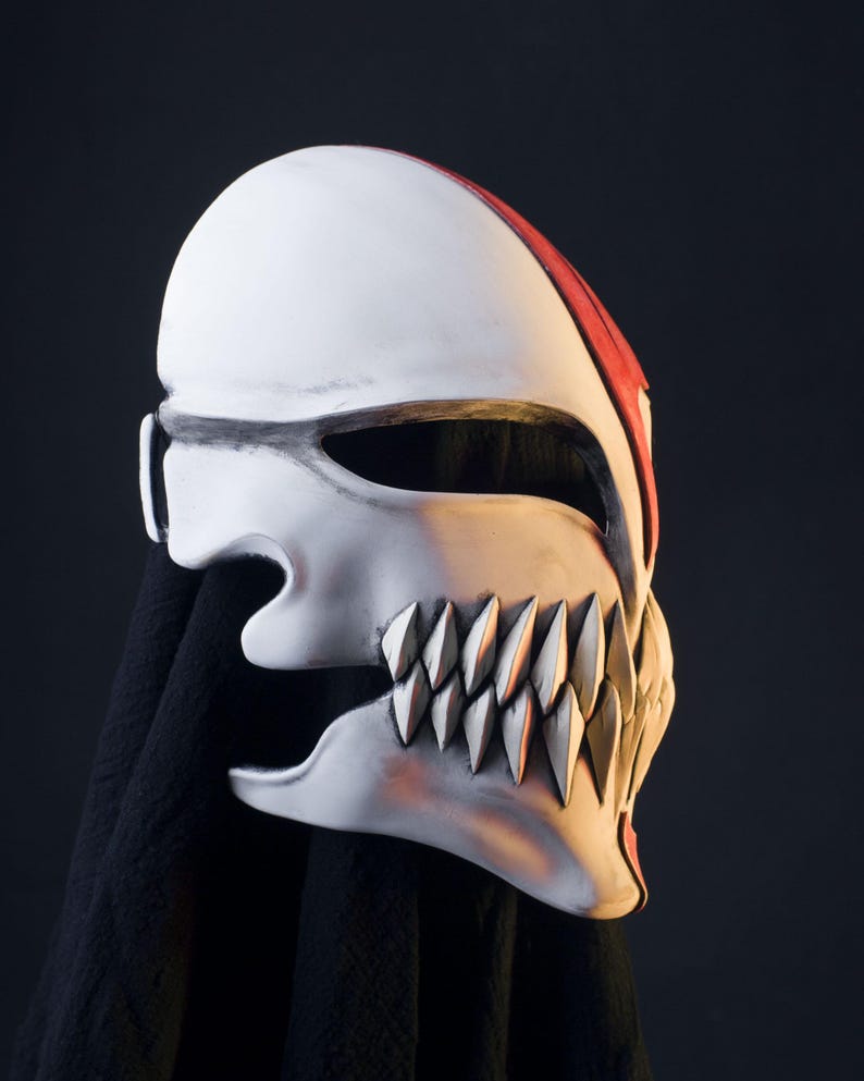 Bleach Hollow Ichigo Mask – Kurosaki Full Face, Vizard Soul Reaper ...