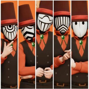 Mr. Compress Mask – My Hero Academia Cosplay, Atsuhiro Sako Magician ...