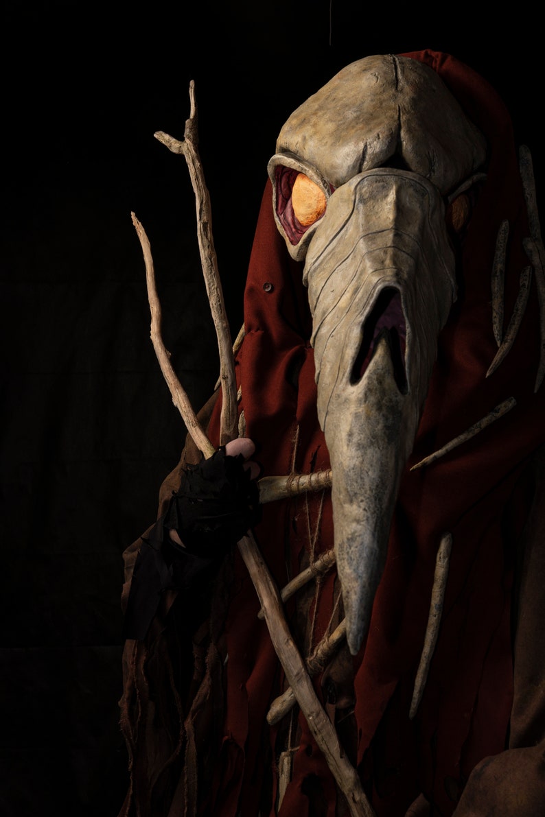 Plague Doctor Mask Pathologic 2 Executor Crow Skull Helmet | Etsy