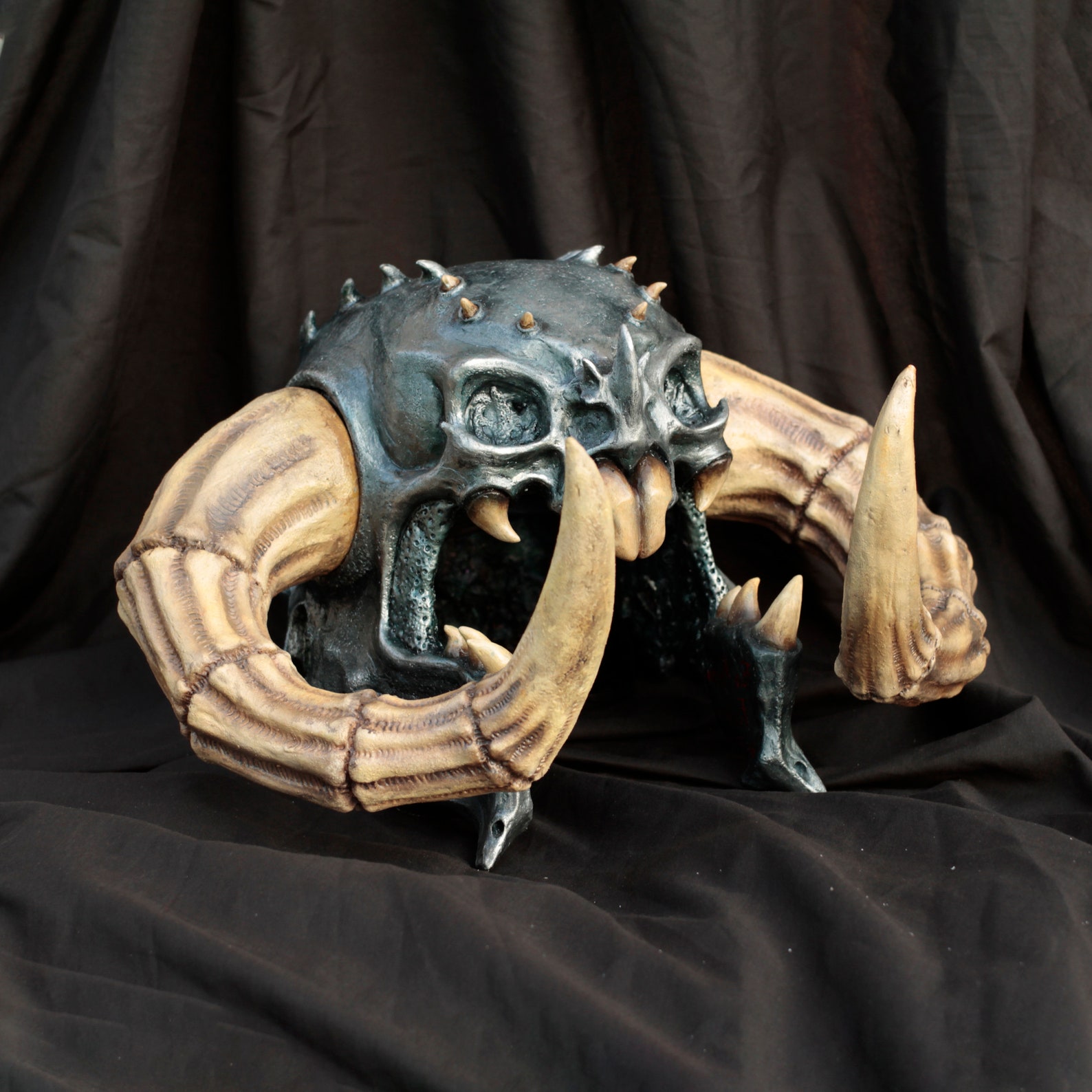 Vampire Knight Necromancer Helmet Skull Full Face Head Mask | Etsy UK