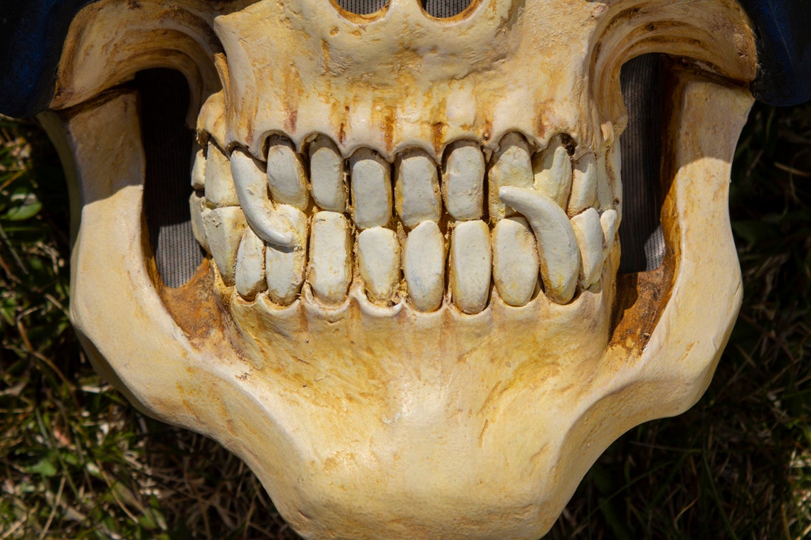 Batman mask Skull Superhero Skeleton full face coslpay Dark | Etsy