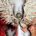 Angel Mask Seraphim Wings Halo Halloween Headpiece Fantasy Goddess ...