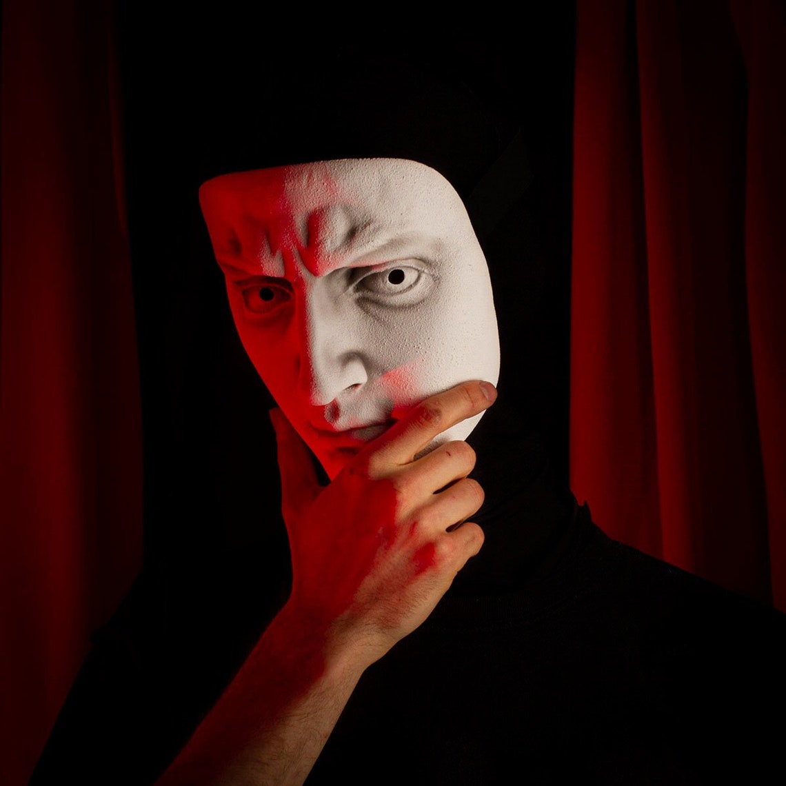 Statue of David Michelangelo Mask Renaissance God Italian Full - Etsy