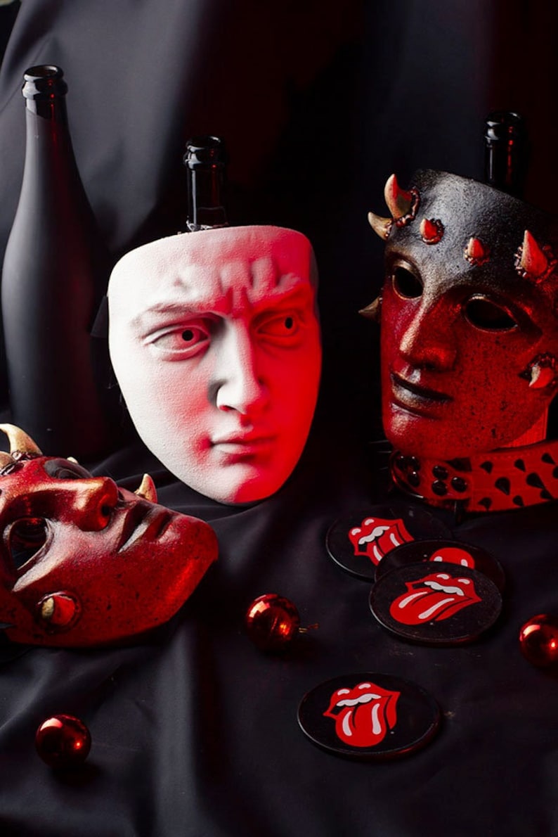 Statue of David Michelangelo Mask Renaissance God Italian Full - Etsy