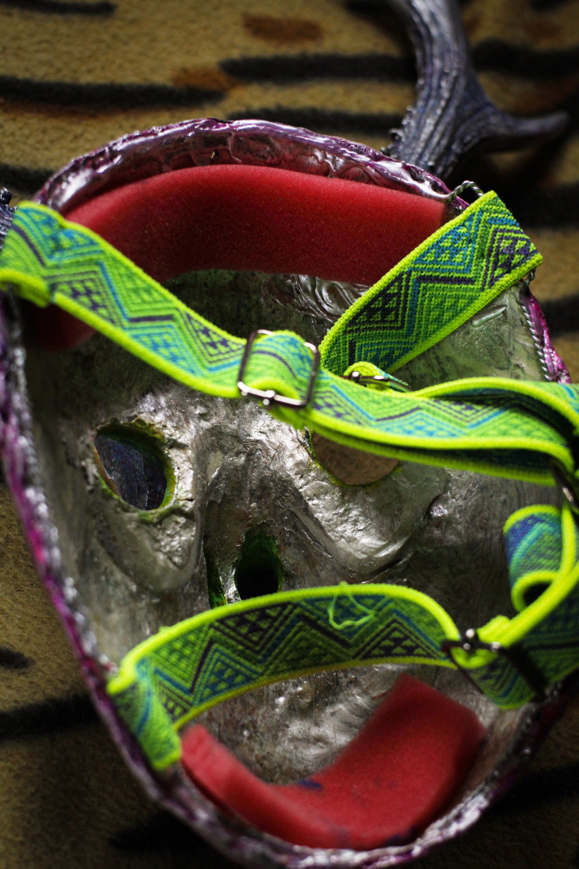 Druid Mask Fairy Shaman Horned Full Face Fantasy Ritual - Etsy UK