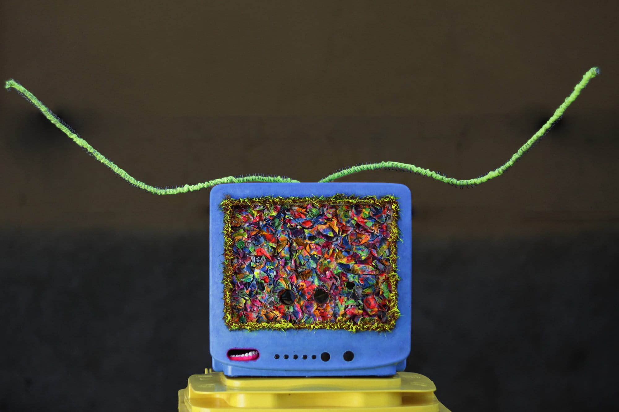 LED Helmet DJ TV Screen Light Mask Cyborg Robot Rave Costume - Etsy