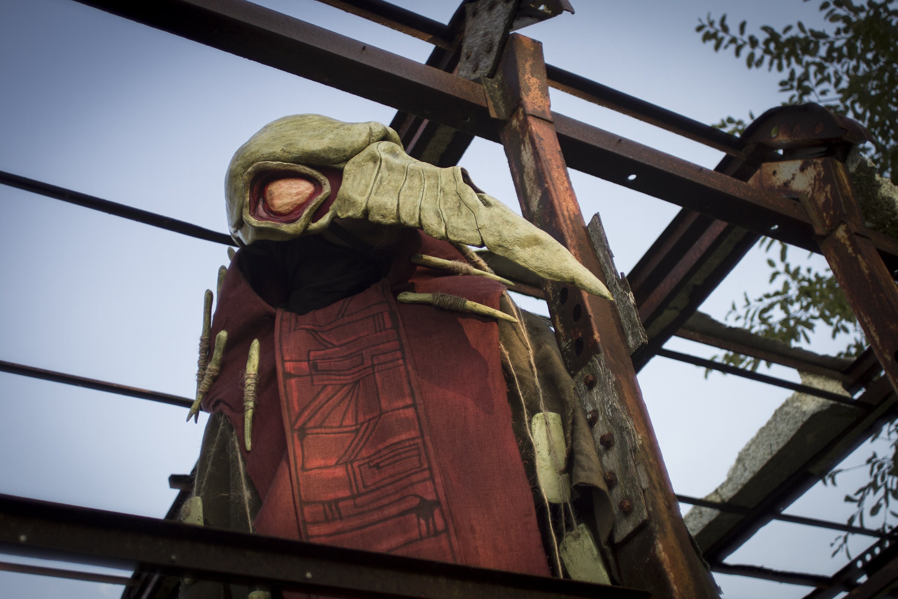 Crow Skull Full Face Mask – Raven Bone Bird Shaman Design, Plague ...