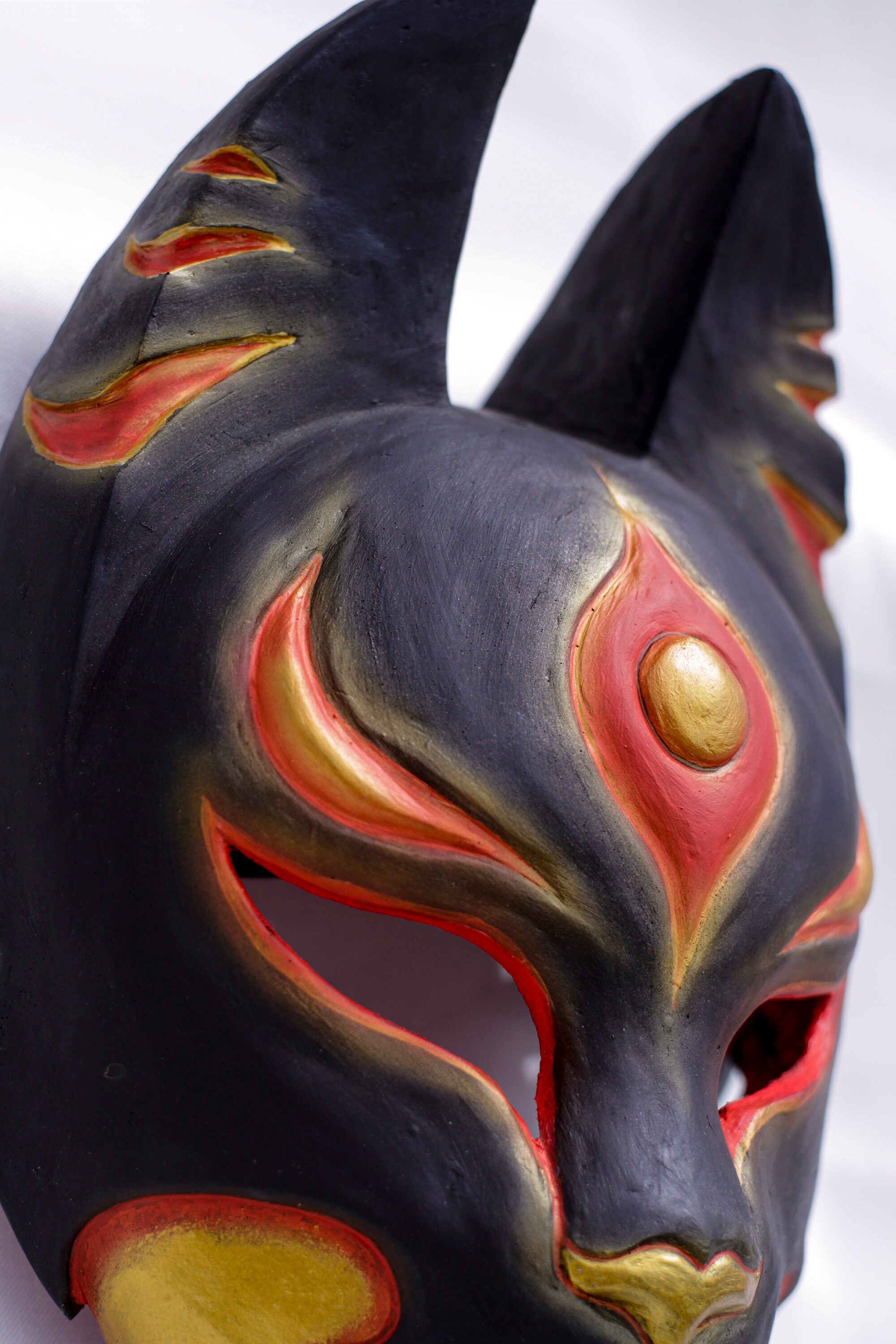 Fursuit Cat Mask Japanese Maneki Neko Kitsune Furry Anime - Etsy UK