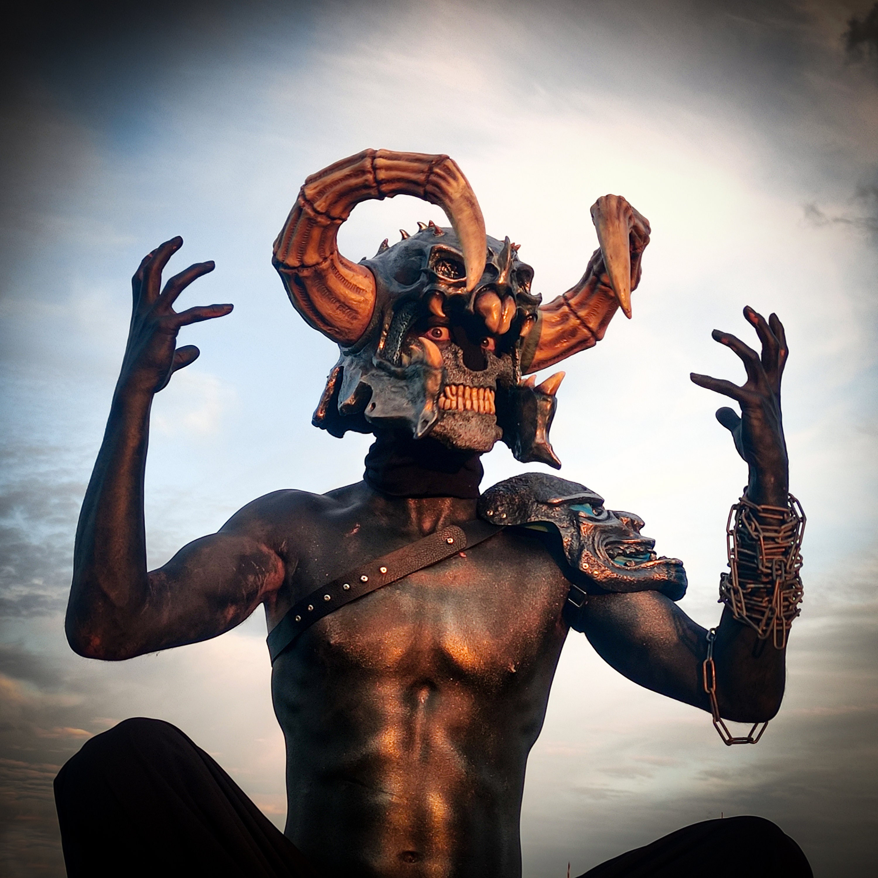 Vampire Knight Helmet Skull Full Face Mask Dark Fantasy - Etsy