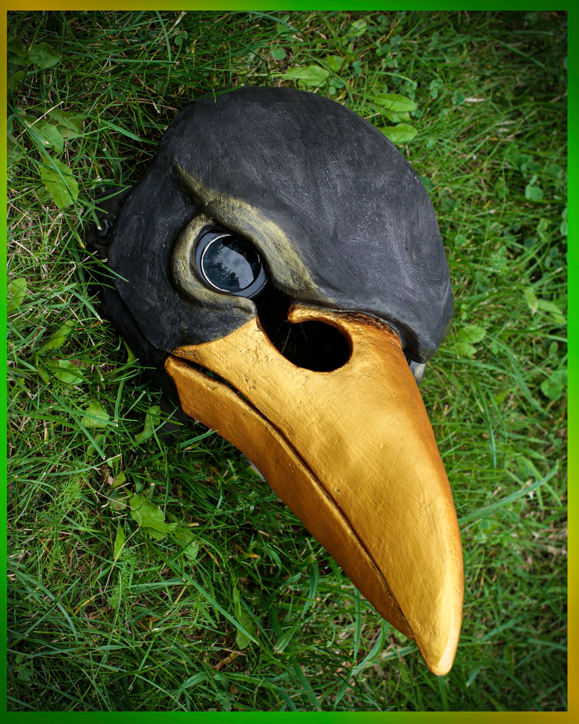 Black Raven Crow Fursuit head helmet mask wuth movable jaw | Etsy