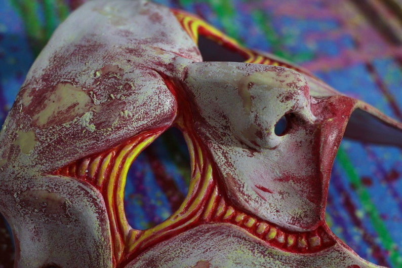 Slipknot Mask Jim James Root Jester Halloween Angry Face Clown ...