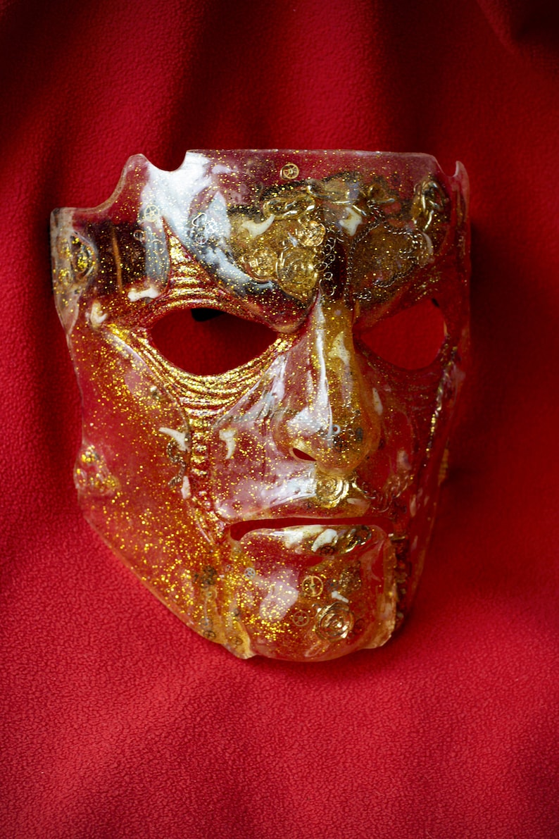 Slipknot Mask Jim James Root Jester Halloween Angry Face Clown - Etsy