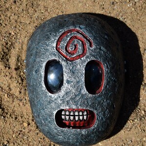 Ghoul Stone Rave Mask Spikes Thorns spiral Bully - Etsy