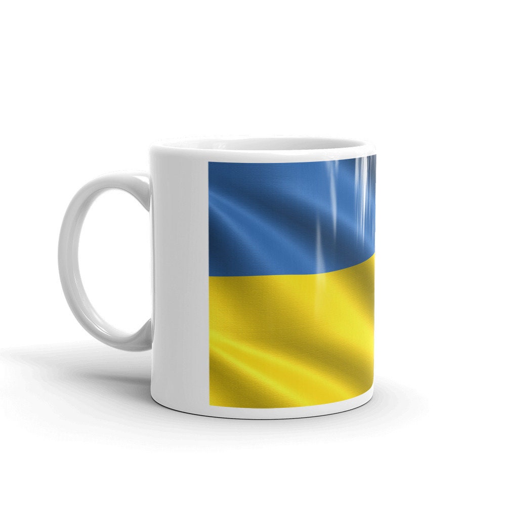 Ukraine Flag coffee mug cup gift for ambassadors and people | Etsy