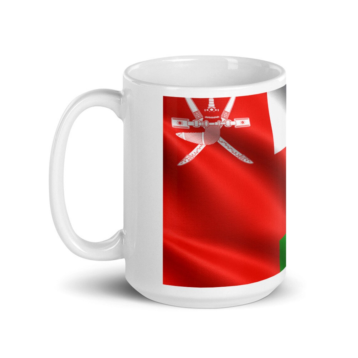 Oman Flag Coffee Mug, World Country Pride - Etsy