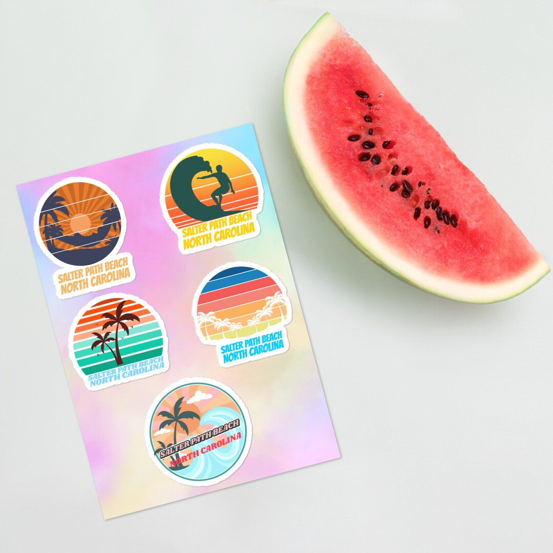 Salter Path Beach NORTH CAROLINA Surfer Tropical Sea Vacation Beach ...