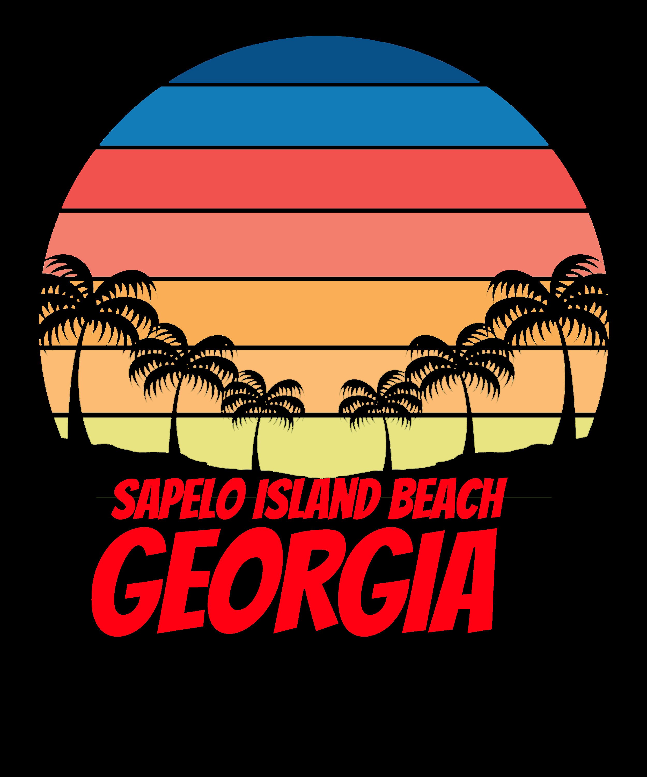 Sapelo Island Beach GEORGIA Surfer Tropical Sea Vacation Beach - Etsy