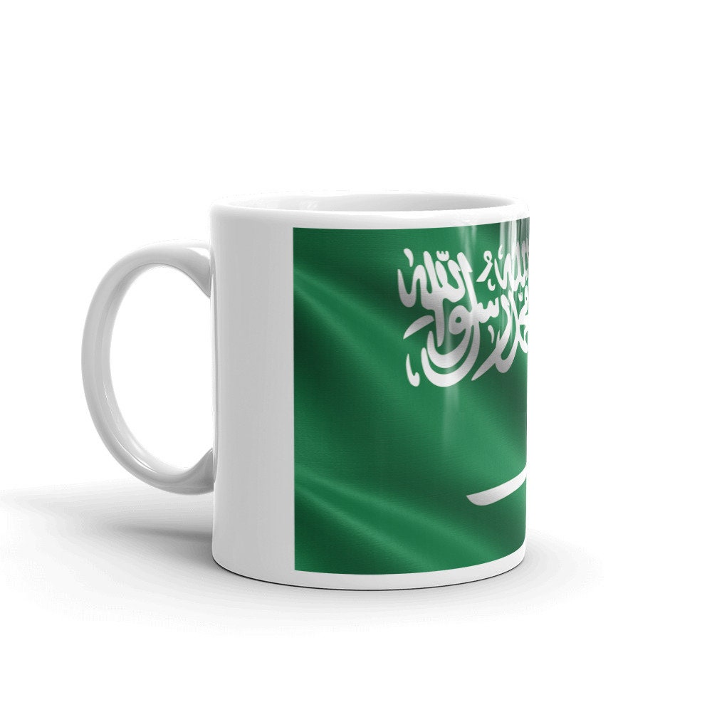 Arabia Saudita Bandera taza de café taza regalo para embajadores y ...
