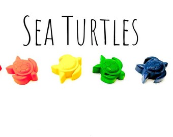 Turtle Crayons - Etsy