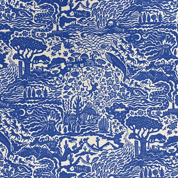 Blue Willow Curtains - Etsy