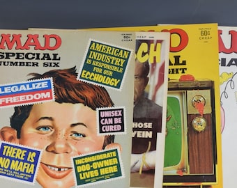 Mad Magazine Stickers - Etsy