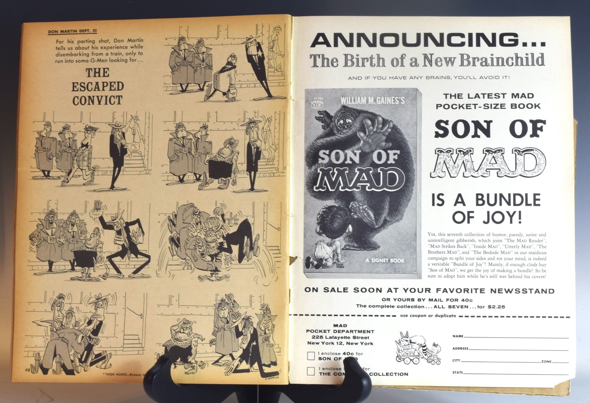Vintage Mad Magazine December 1959, No. 51. Marching Band Cover - Etsy