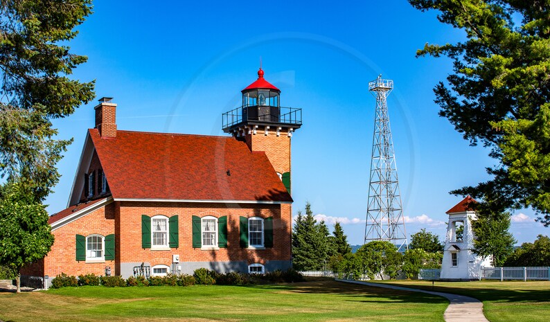 Little Traverse Bay Lighthouse Download Lake Michigan Digital ...