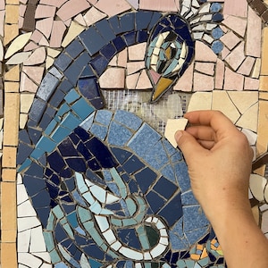 ASSIETTE MOSAIC KIT + Tutorial, Complete Set of Ceramic Tools and Tiles ...