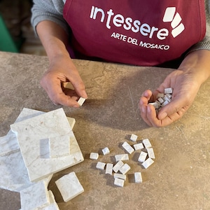 MOSAIC KIT + Tutorial, Complete Set of Marble Tools and Tiles, Handmade ...