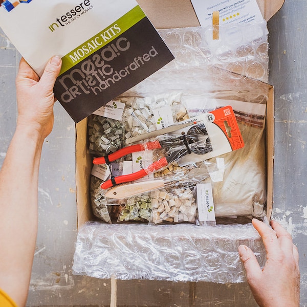 Mosaic Tile Kit - Etsy