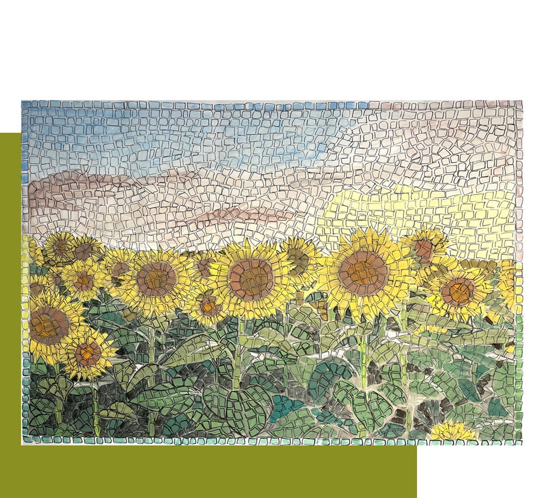 MOSAIC KIT + Tutorial, Complete Set of Glass Tools and Tiles, Handmade ...