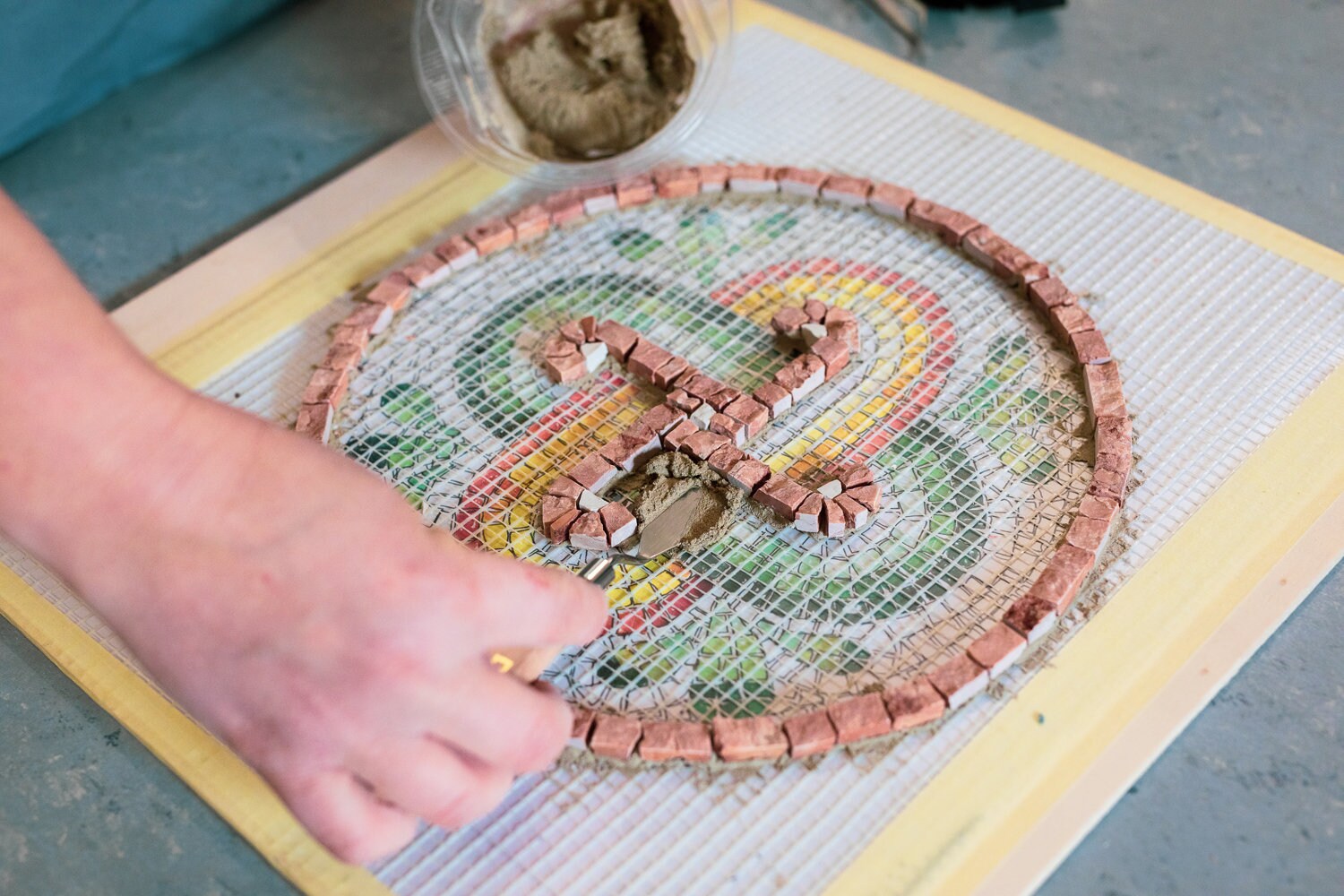 Mosaik-Set "Asaroton Fisch" + tutorial