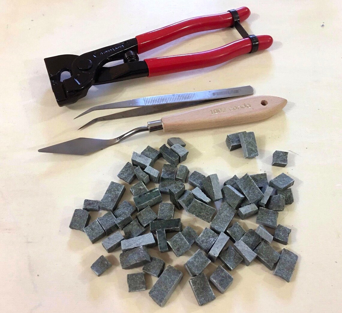 Mosaic Kit Make Your Own Marble Table Tutorial | Etsy