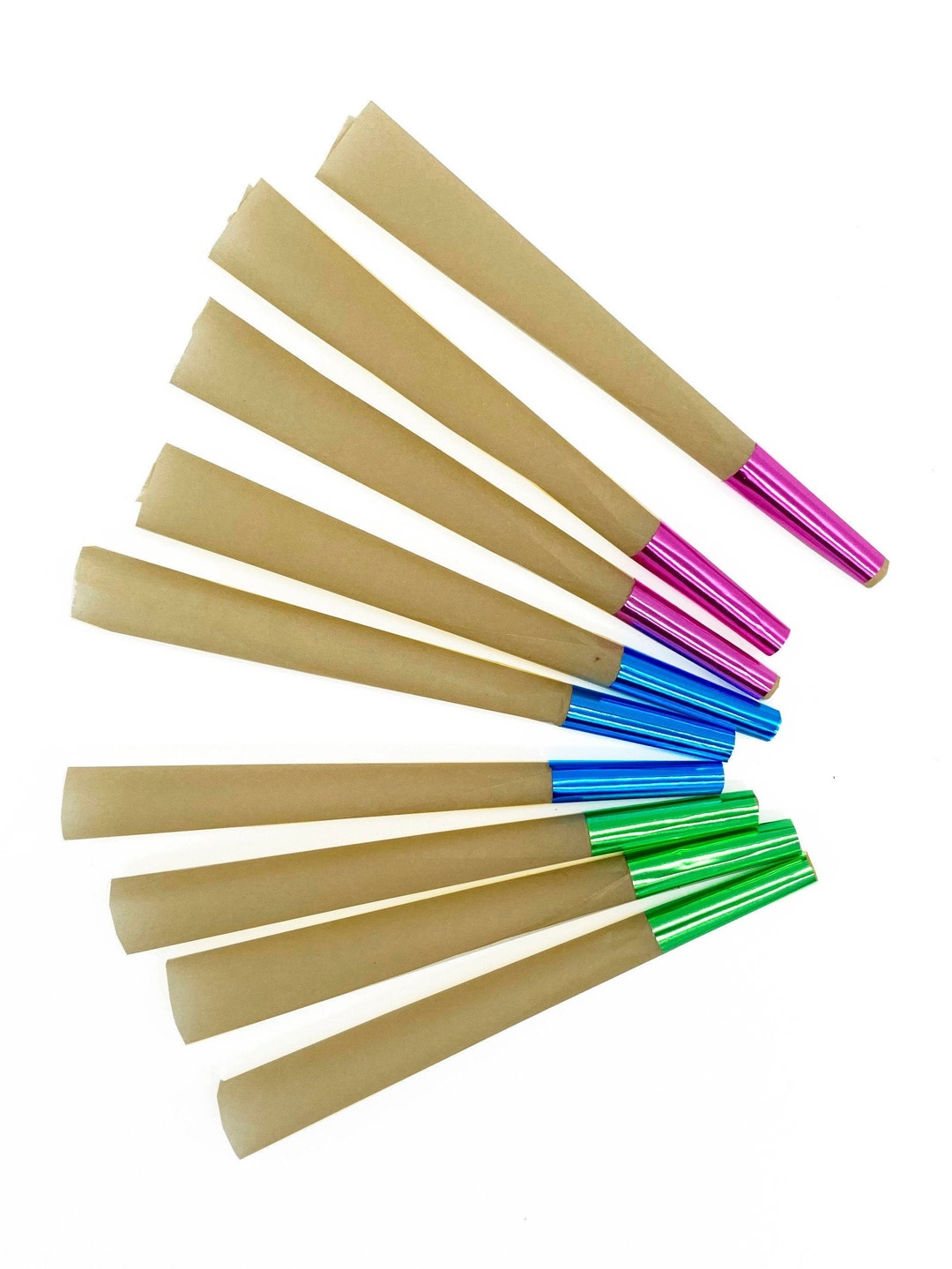 HEMP PAPER PACK, Smoking Cones, Organic Pre-roll Paper Cushy Cones ...