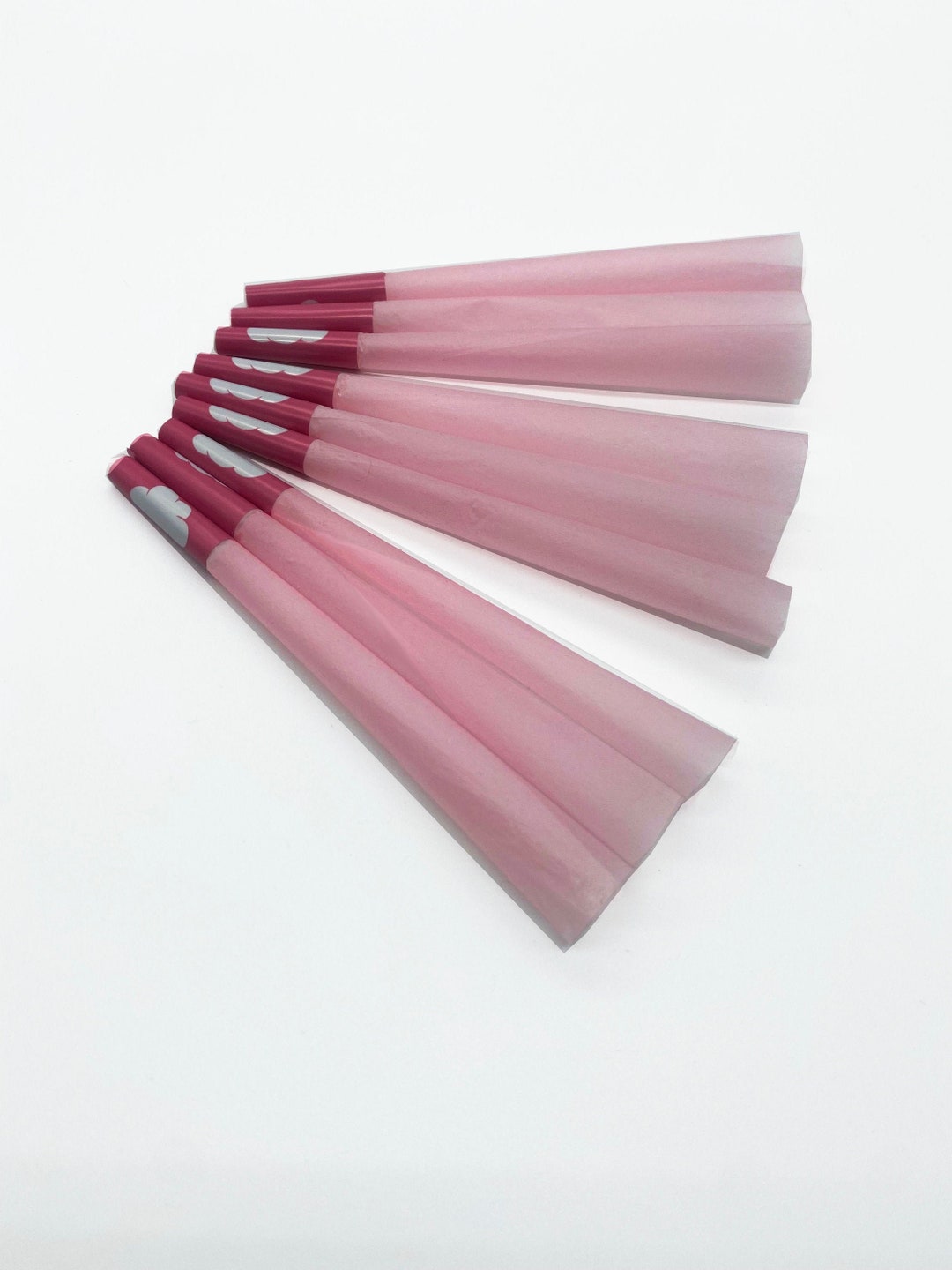 Pink Preroll Cones, Pink Rolling Paper Pre Rolled Cones, Smooth & Slow ...