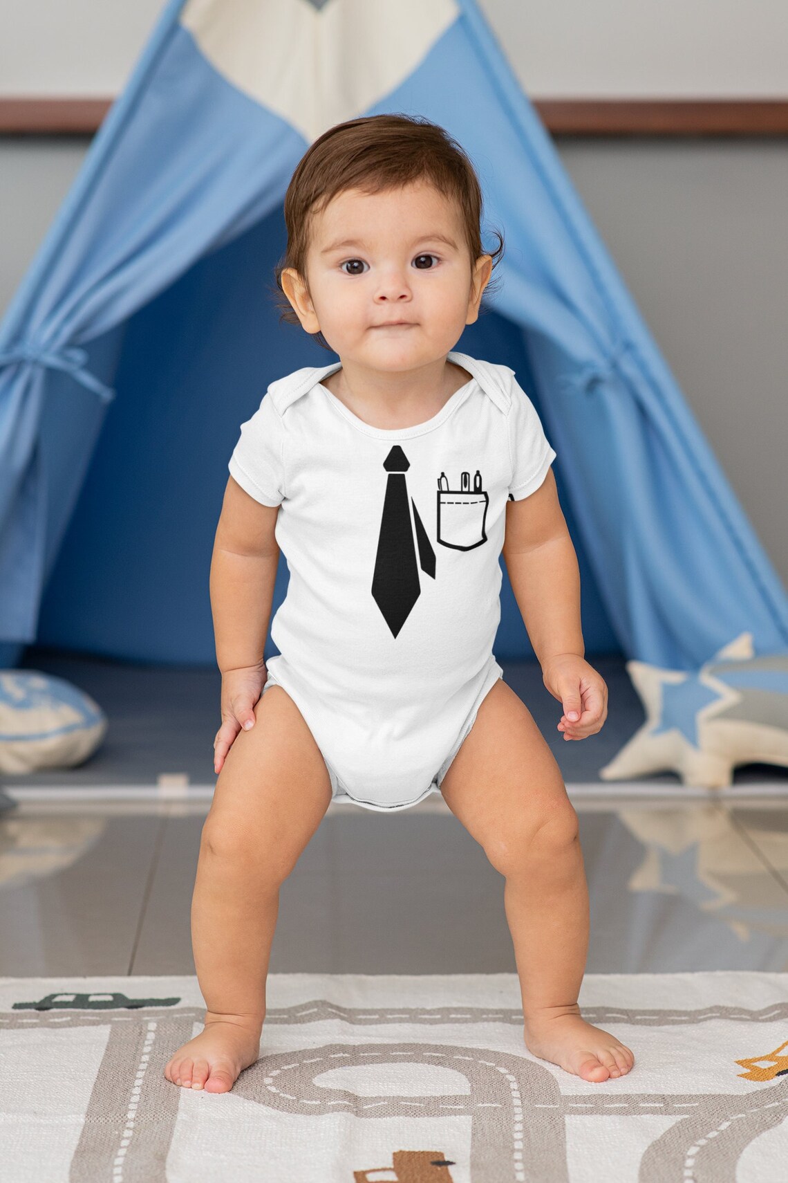 The Boss Baby Tie and Pocket Svg / Funny Baby Onesie / Kids Shirt ...