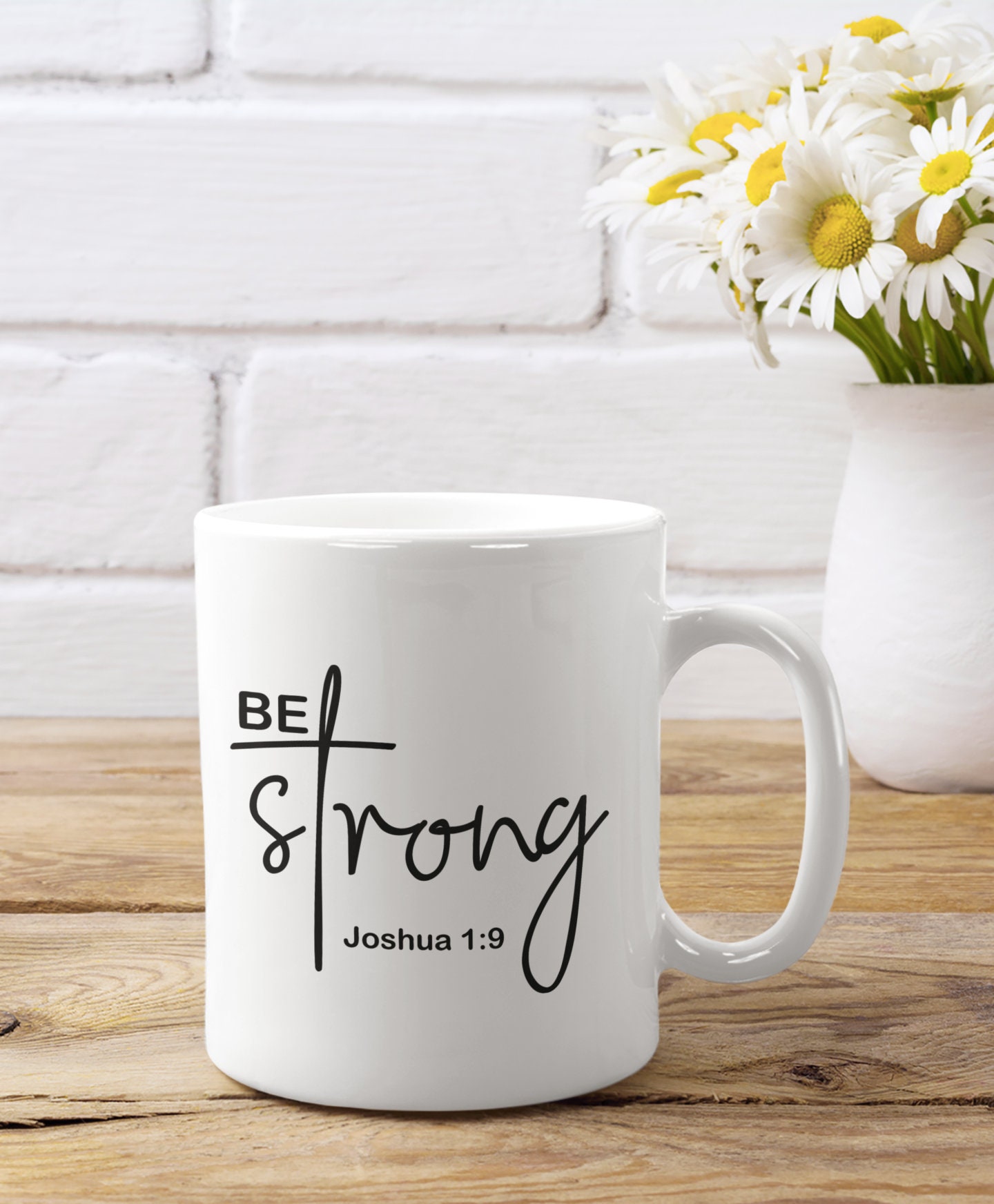 Instant Digital Download / Be Strong / Christian Bible Quote / | Etsy