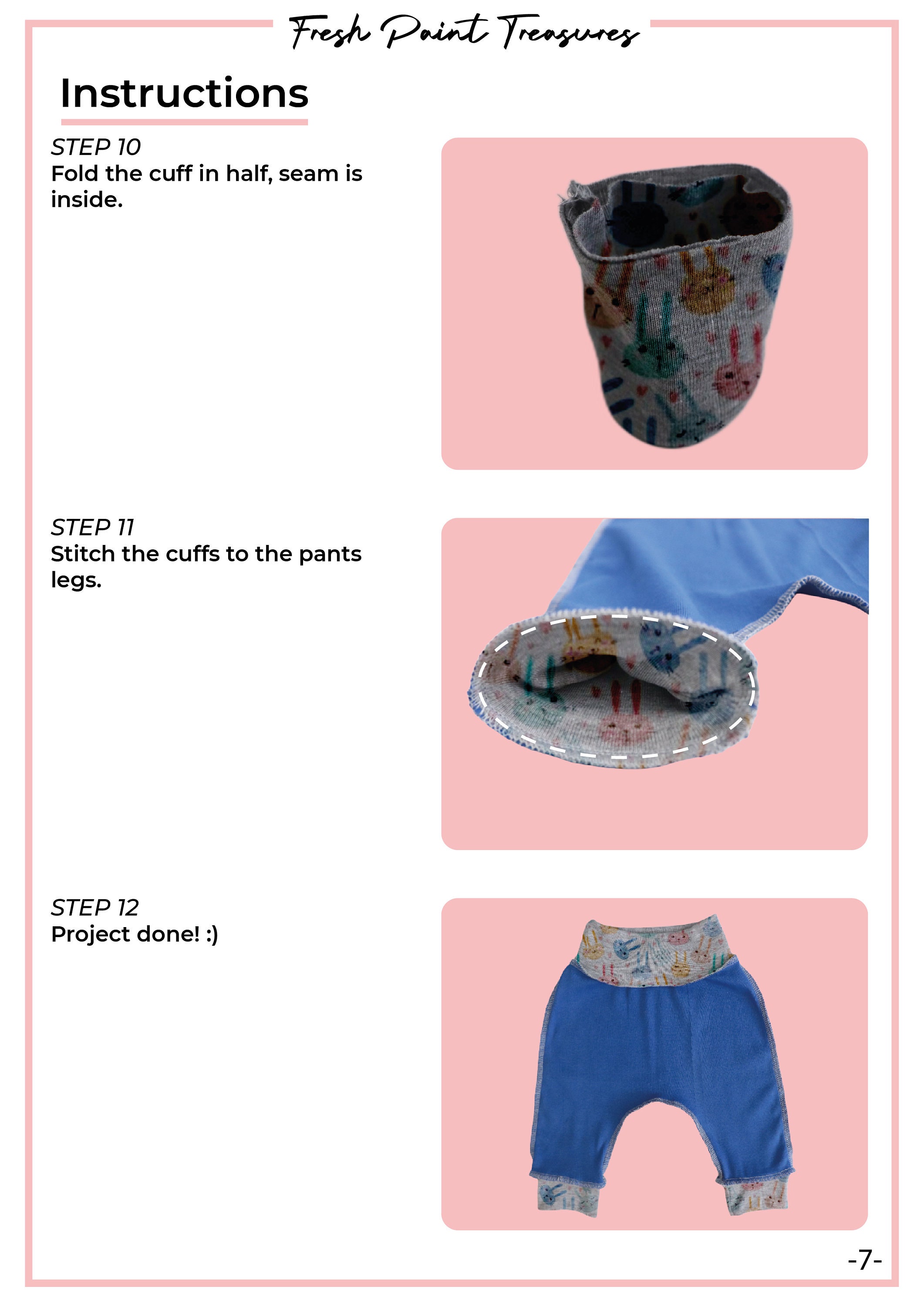 Baggy Pants Sewing Pattern / 1-24 Months / 6 Sizes / Harem - Etsy