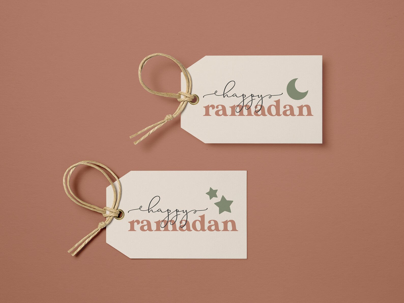Ramadan Gift Tags, Digital Download, Printable, Modern Ramadan Tags ...
